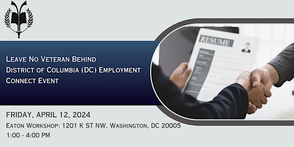 Leave No Veteran Behind: Employment Connect Event - Veterans Upward Bound